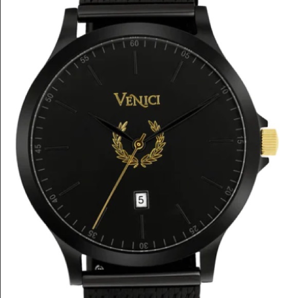 Venici | Accessories | Mens Venice Caesars Gold 4mm Watch | Poshmark